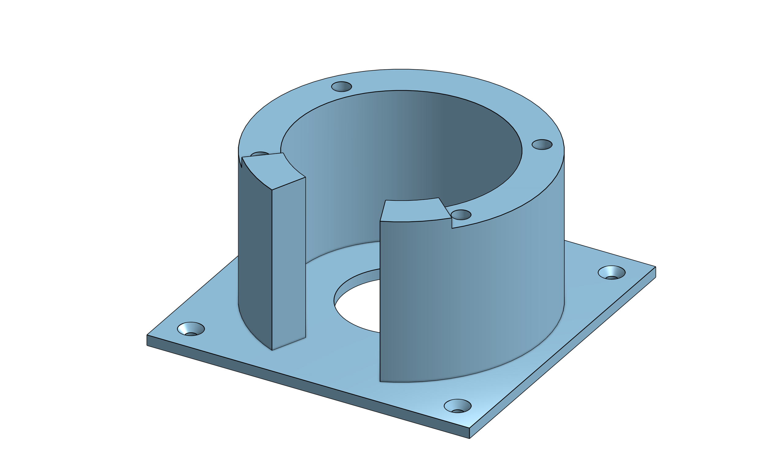 Resonator Cone Fixture — Luca Tramontozzi