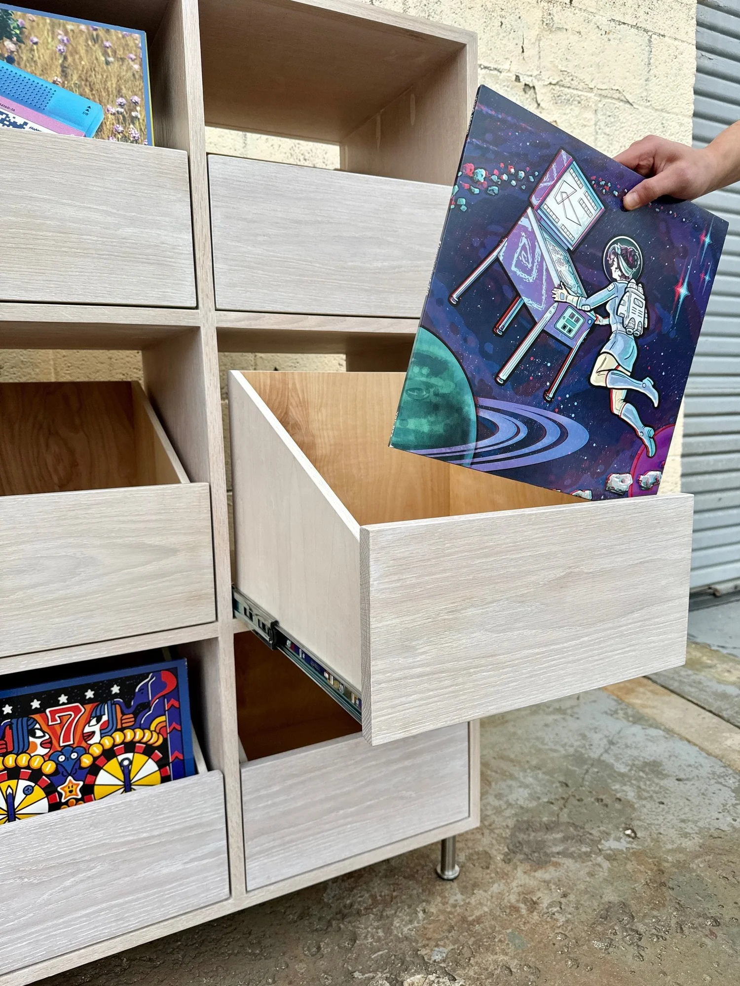 Work | R/D Record Cabinets | Made in LA