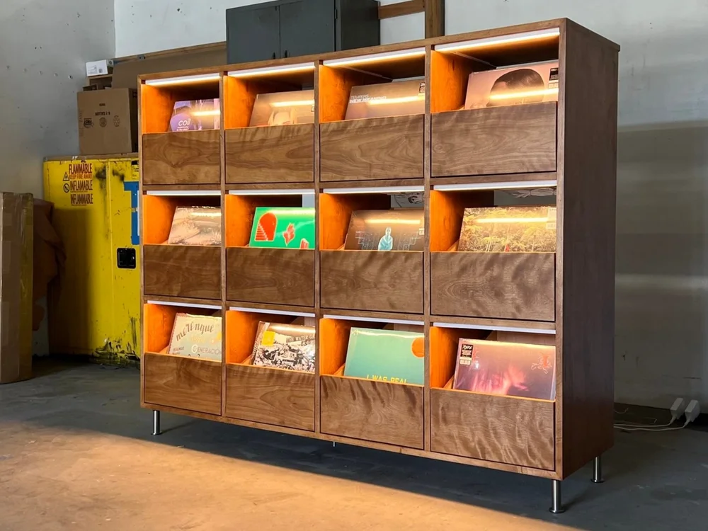 Work | R/D Record Cabinets | Made in LA