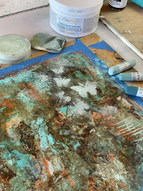 acrylcis and water-based coldwax