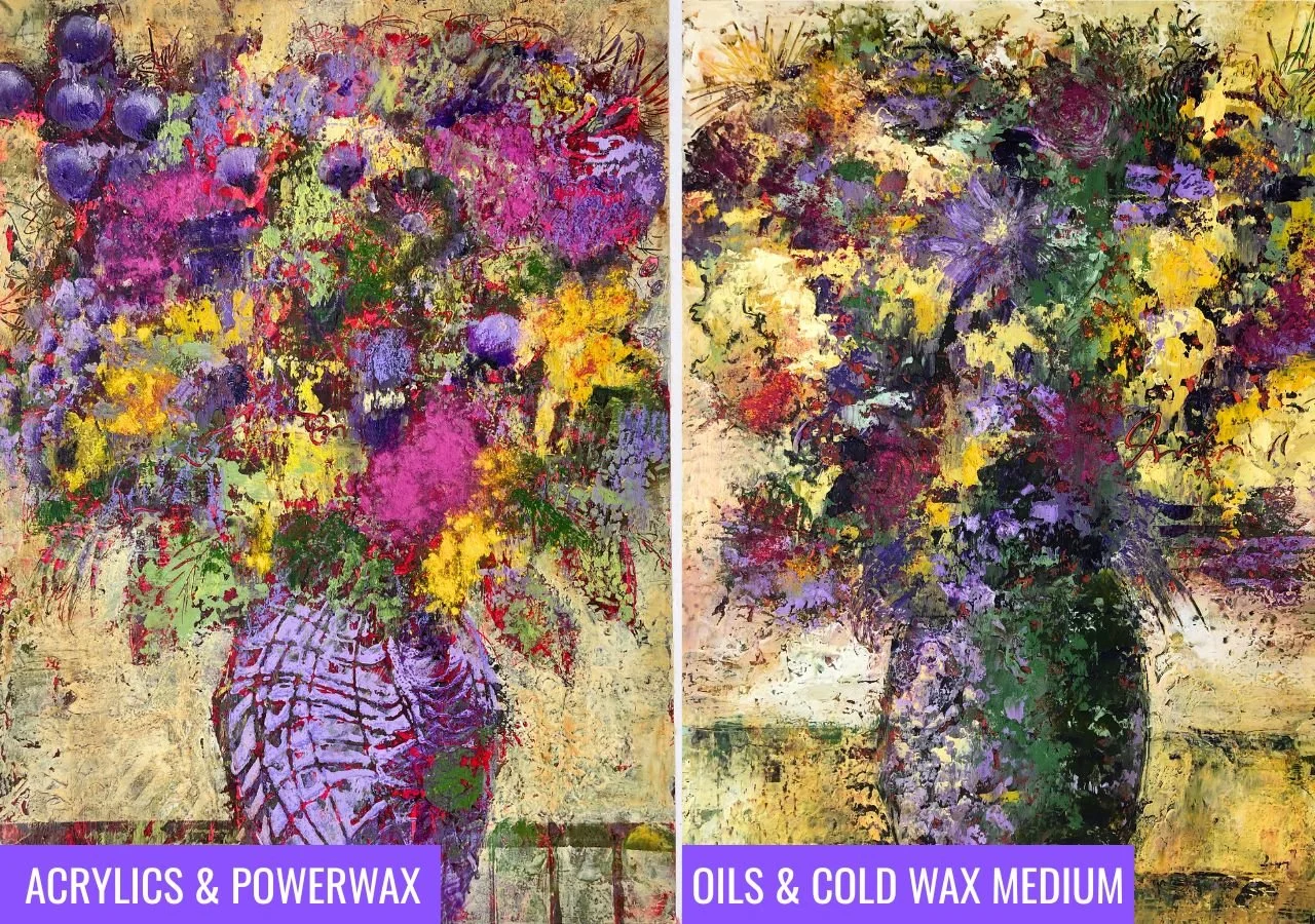 MarinaTvB_Art| Mixed Media Cold Wax Artist and Educator