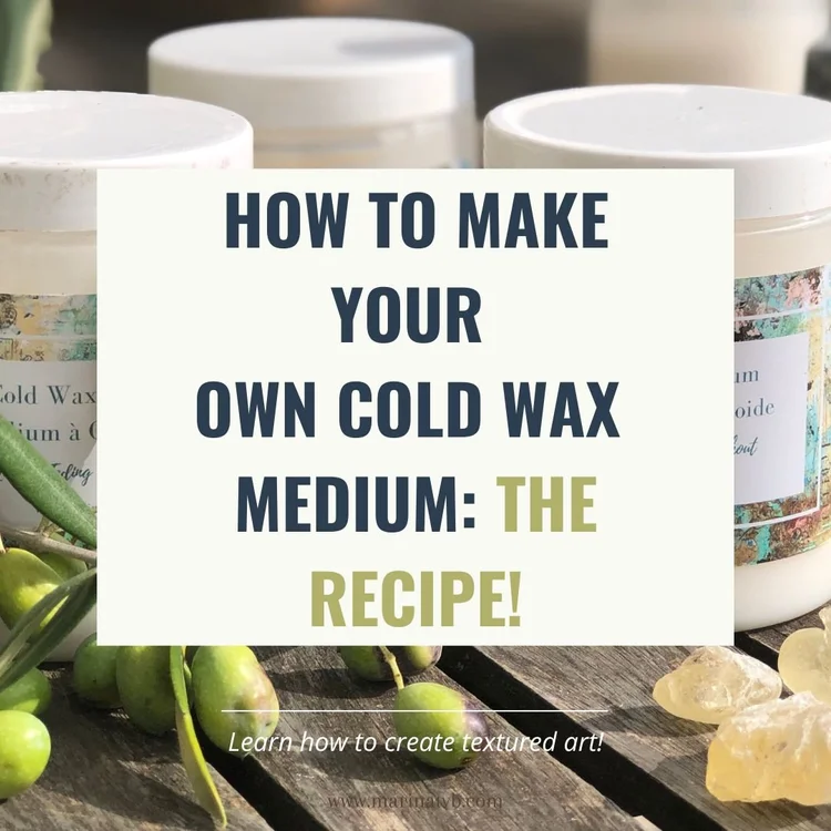 `Blogposts on (water-based) cold wax and oils or acrylics