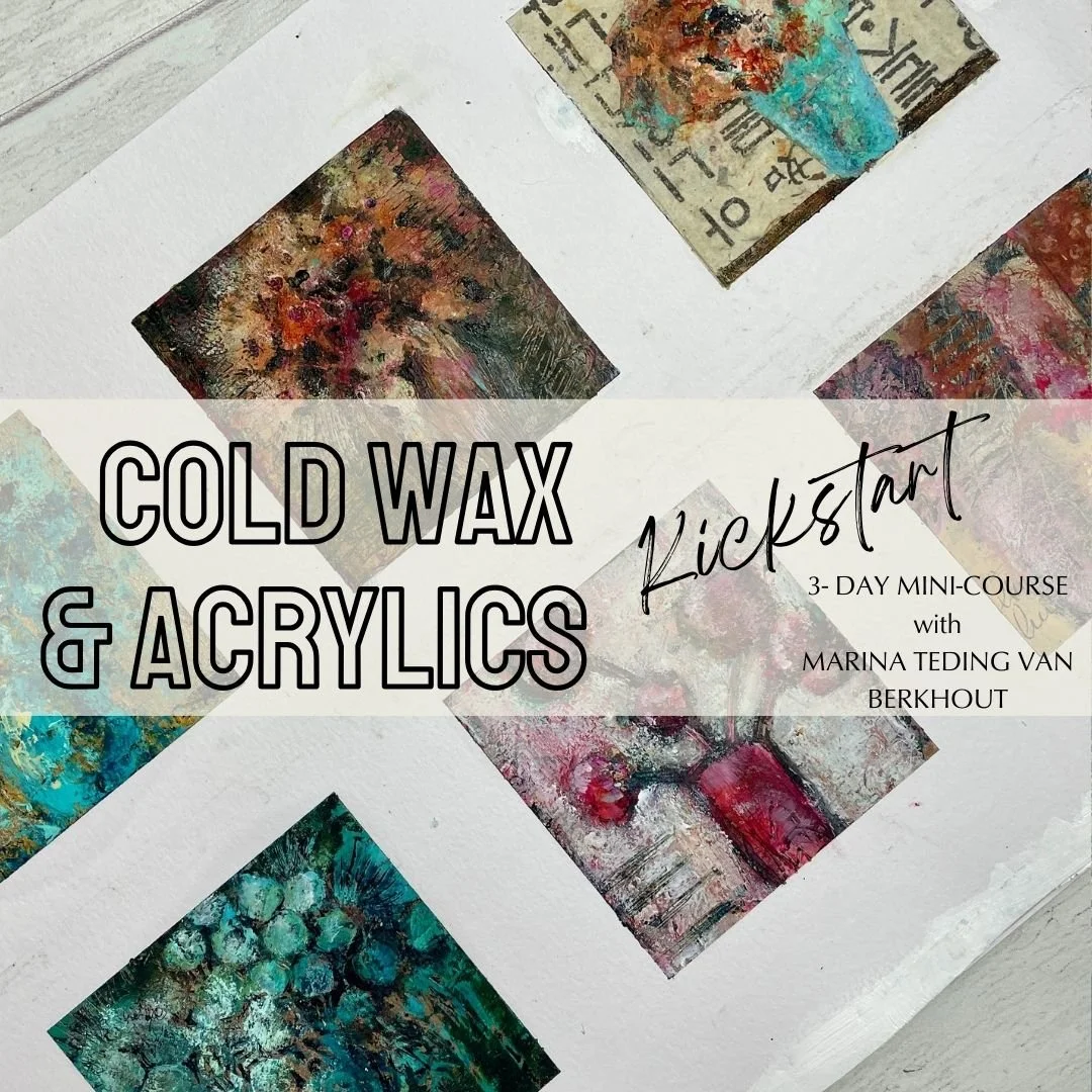 Free resources (water-based) cold wax oils and acrylics