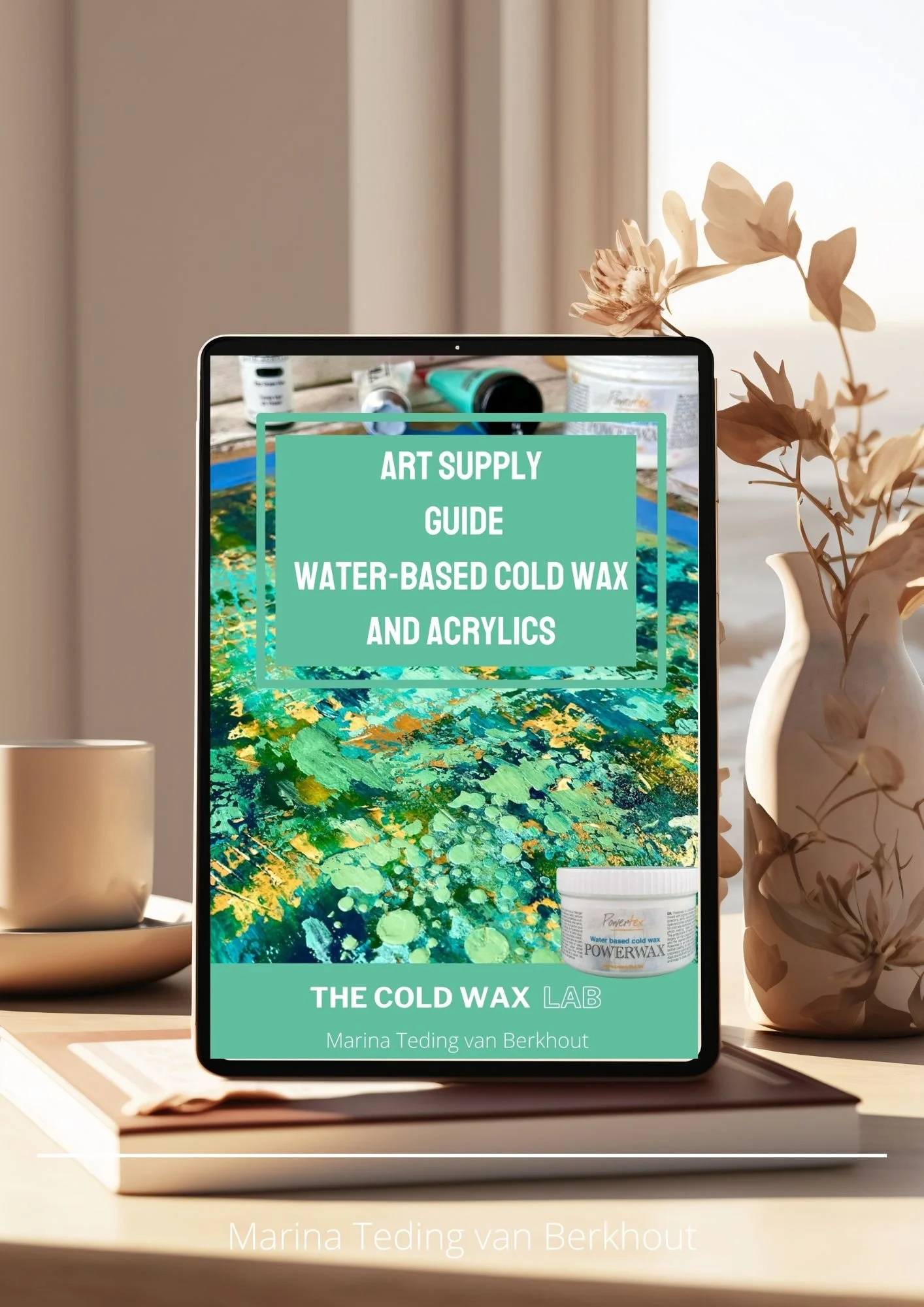 FREE water-based cold wax supply guide — MarinaTvB_Art |Mixed-media ...