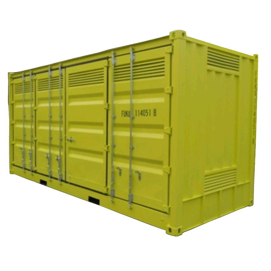 Dangerous Goods Bunded Shipping Container – 20 Foot (Side Open) Stratex ...