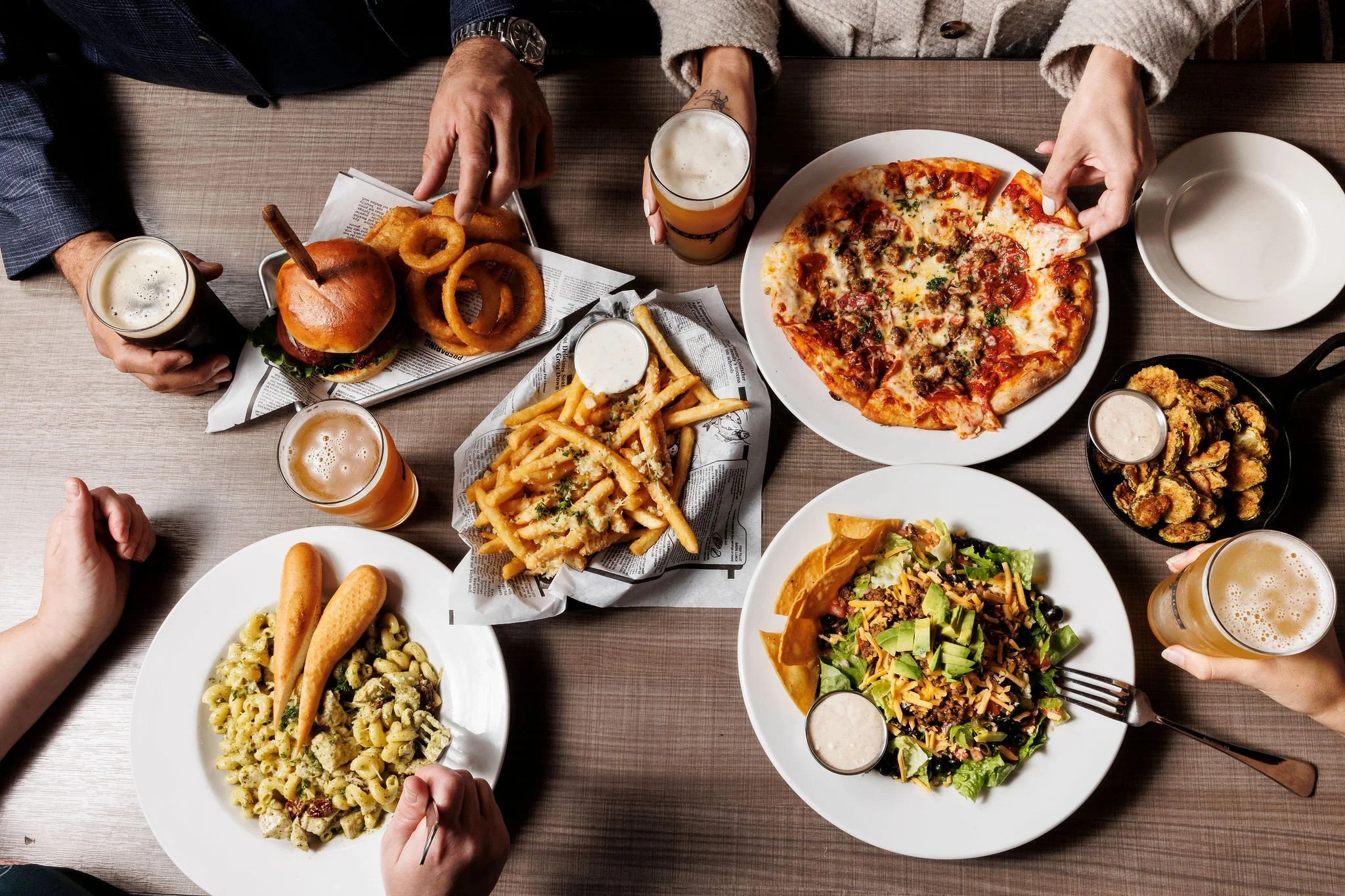 Powerhouse Brewery Food Menu — Powerhouse Restaurant and Brewery