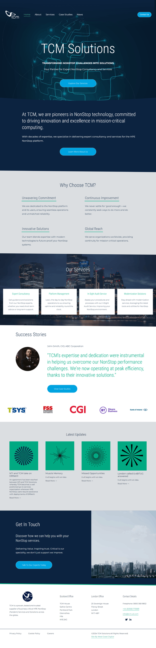 TCM UK — West Coast Digital NZ