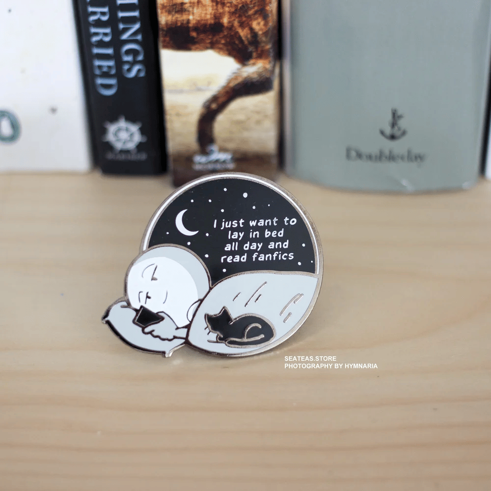 Fanfic Trope Hard Enamel Pins — SeaTeas