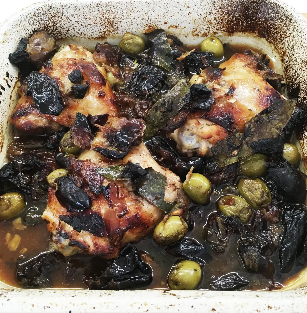 Ottolenghi’s Chicken Marbella with Dates, Prunes and Olives — The Quirk ...