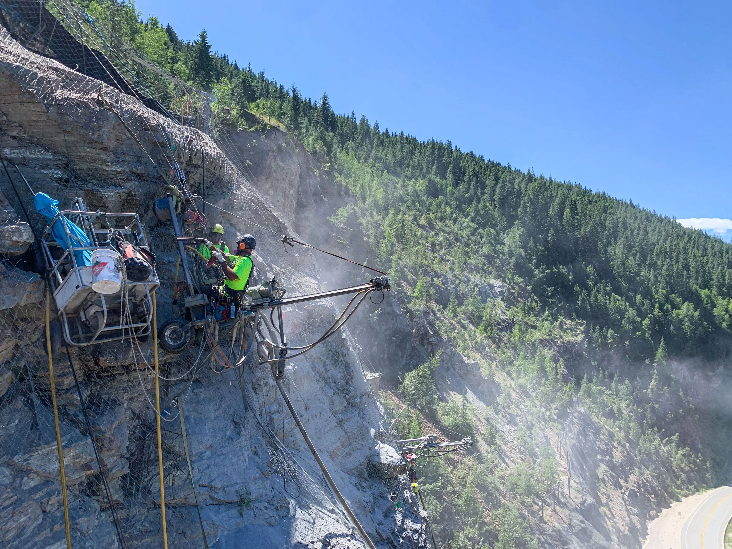 Drilling & Blasting — Axis Mountain Technical