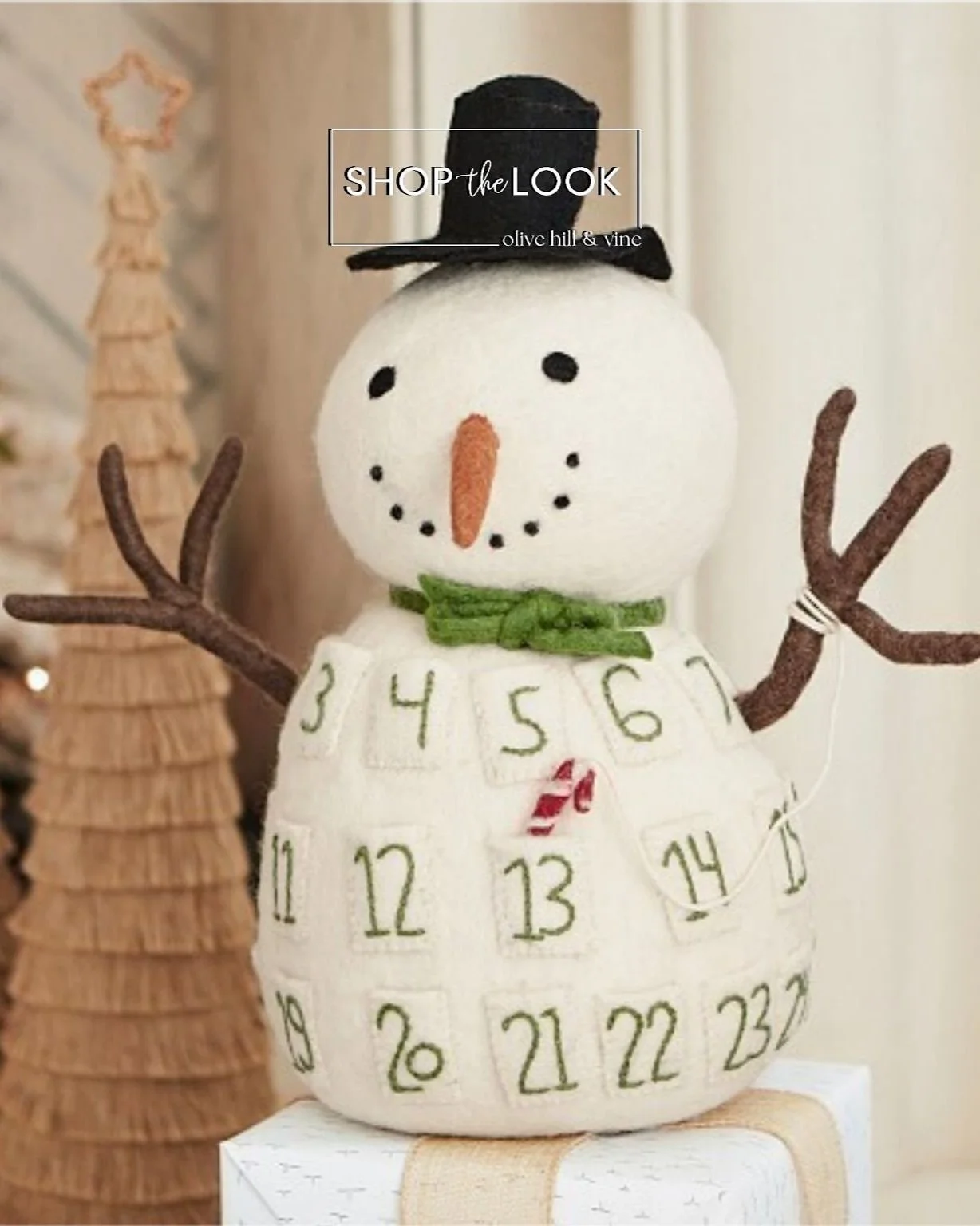 Charming Snowman Advent Calendar — OliveHillandVine