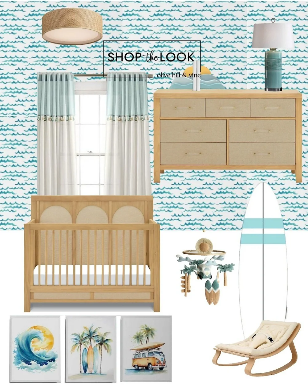 Surf Nursery — OliveHillandVine