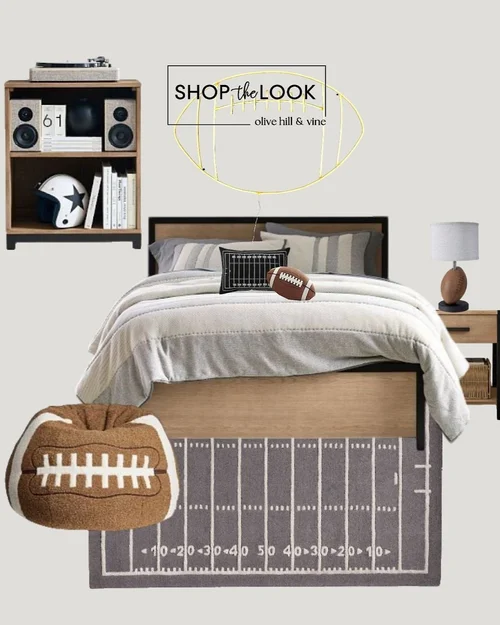 Football Fan’s Dream Room — OliveHillandVine