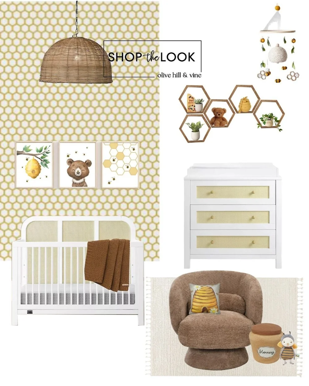 Bee Themed Nursery — OliveHillandVine