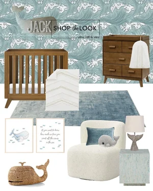 Whale Theme Nursery — OliveHillandVine