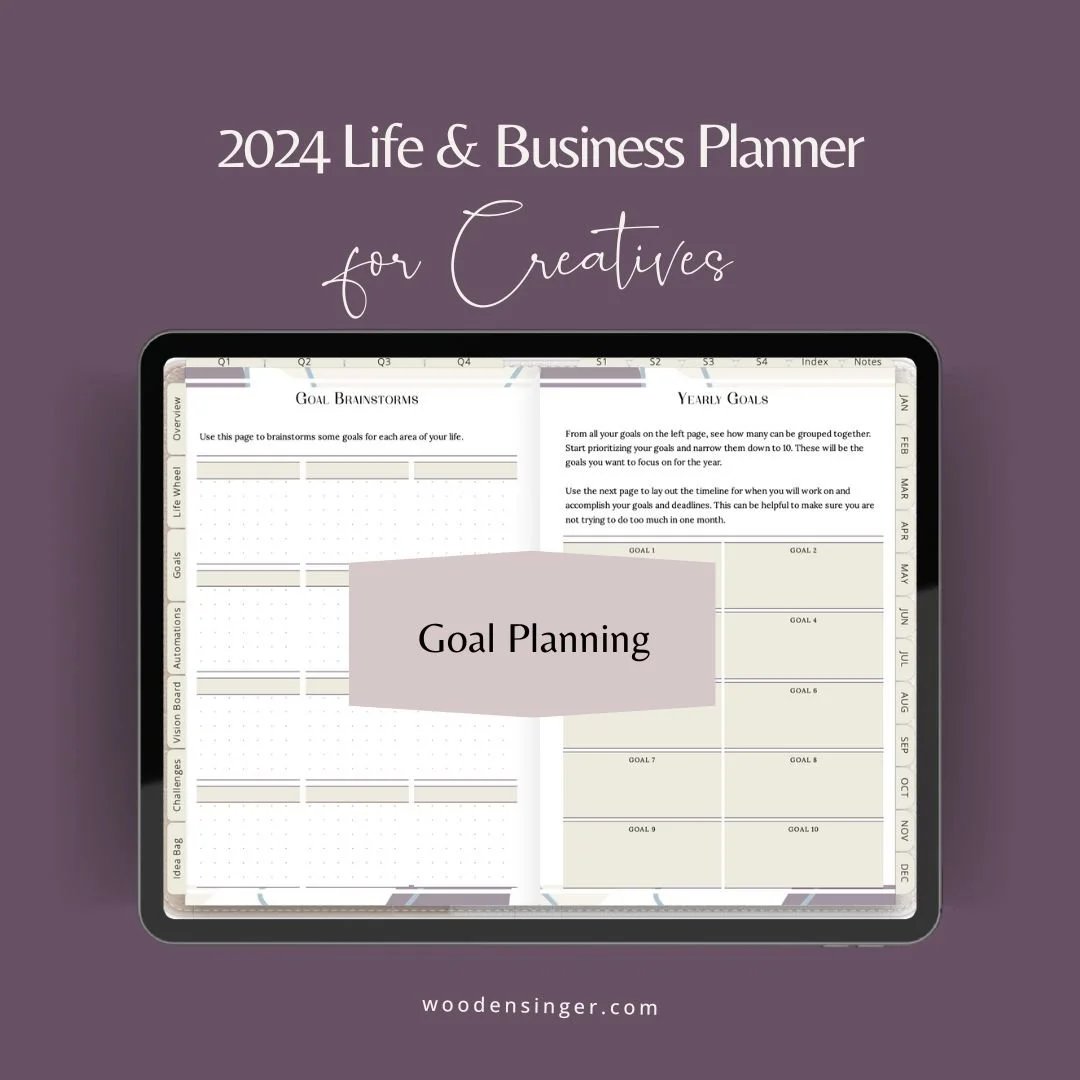 2024 Life and Business Planner — Jennifer Stucki, oboist & coach