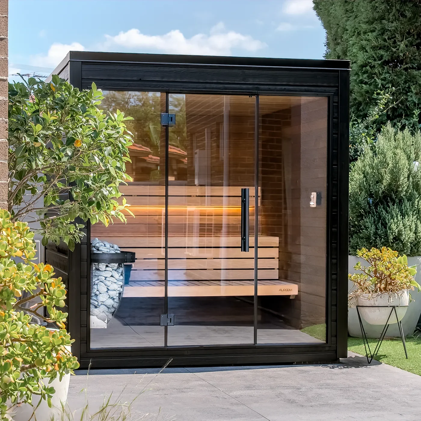 Steam Lodge Outdoor Sauna Design — Steam Lodge Saunas - Custom Saunas