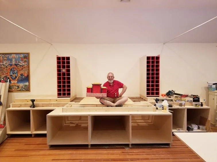 Shrine Construction Completed — Bodhivastu