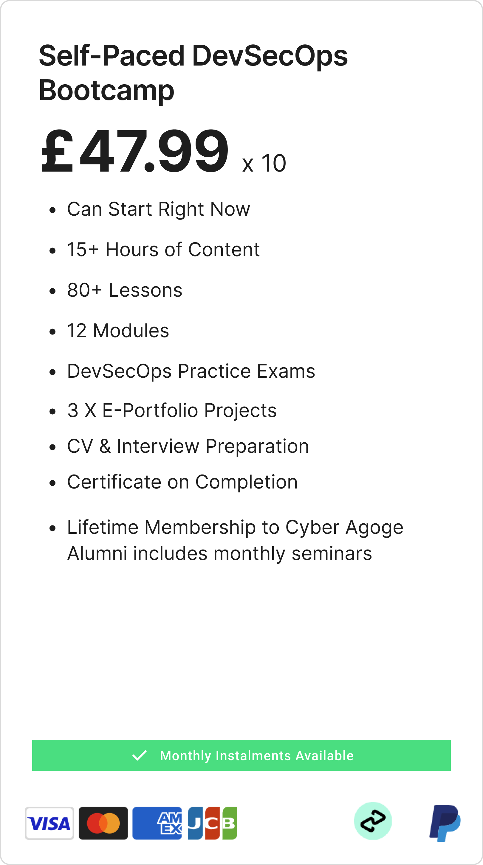 Cyber Security Bootcamp, DevSecOps Bootcamp and AWS Cloud Security, AI Security