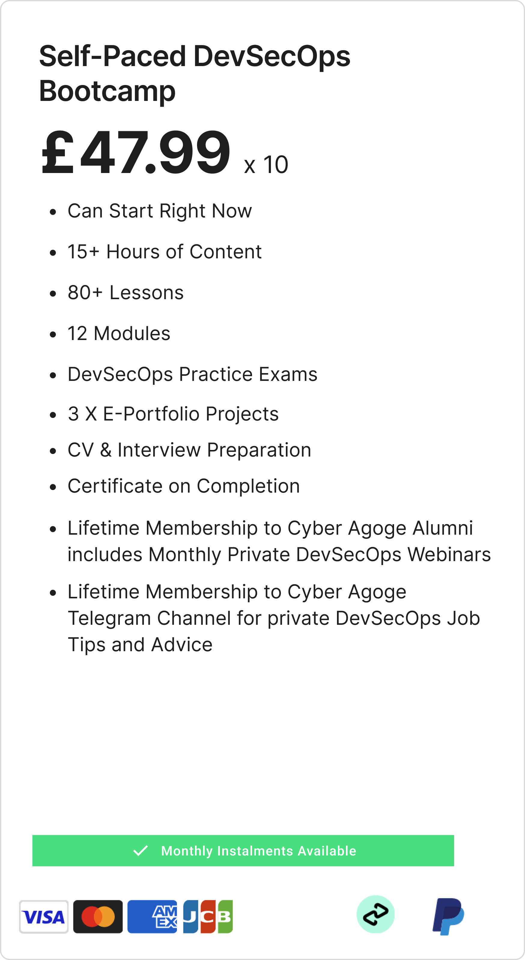 Cyber Security Bootcamp, DevSecOps Bootcamp and AWS Cloud Security, AI Security