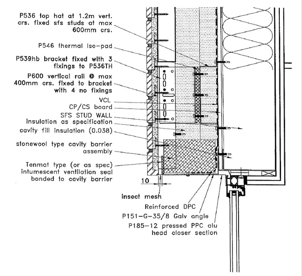 Brick Slip Cladding System - FastClad A2 | Brick Slips | ACS