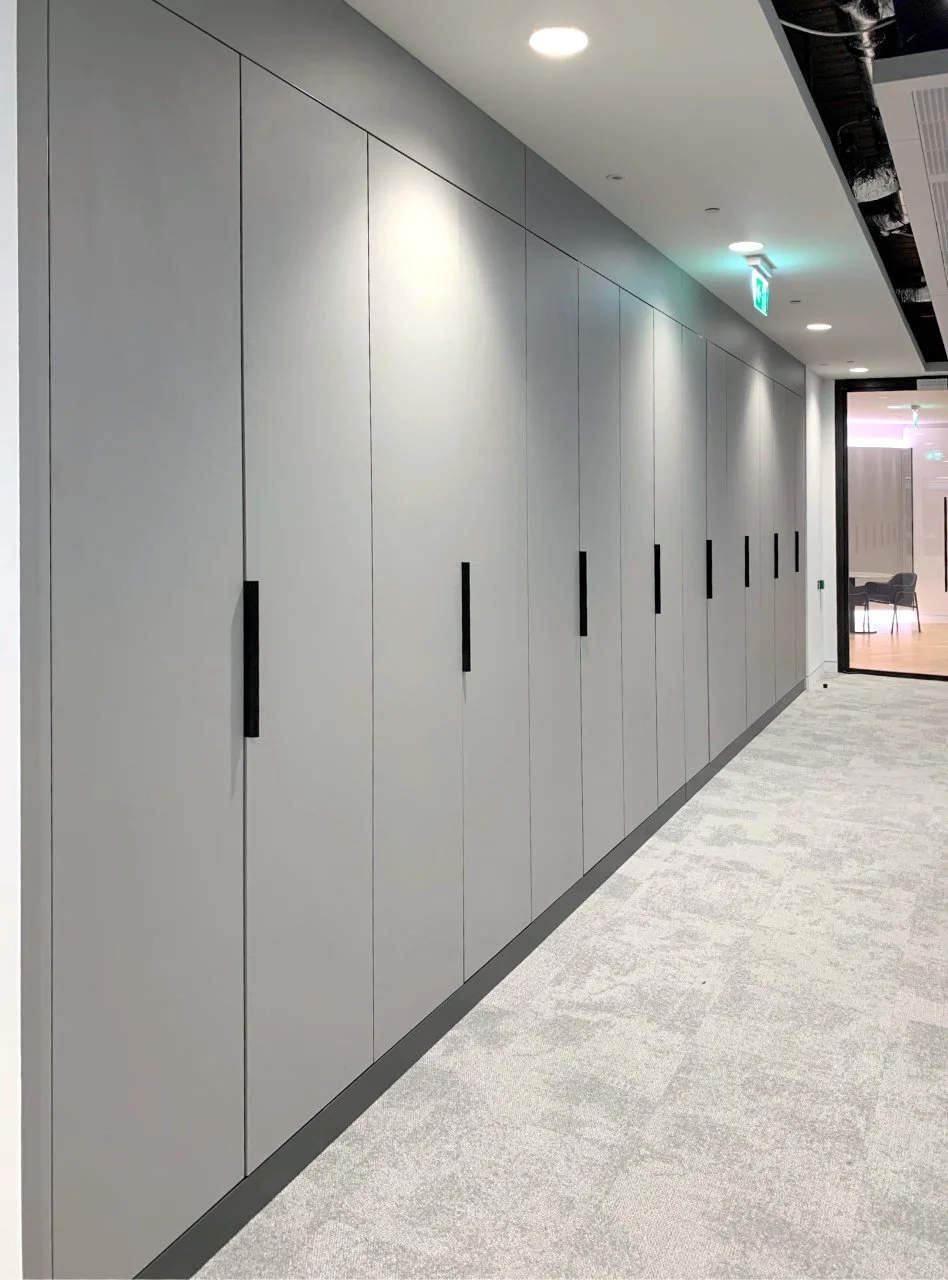 Fitted Storage: Custom Solutions for Streamlined & Stylish Workspaces | WSOF — WSOF