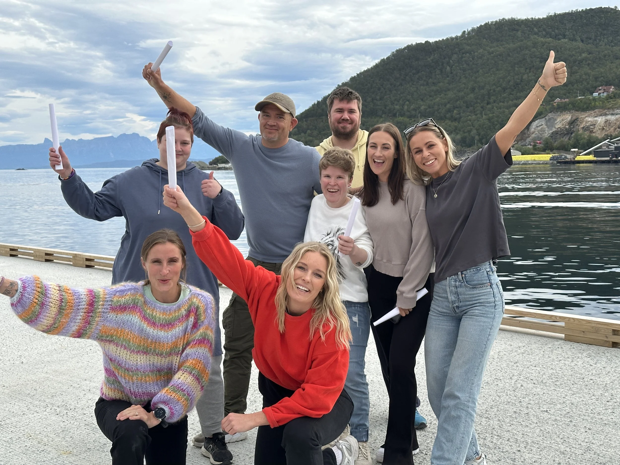 Vår arbeidsdag — Fontenehuset Harstad