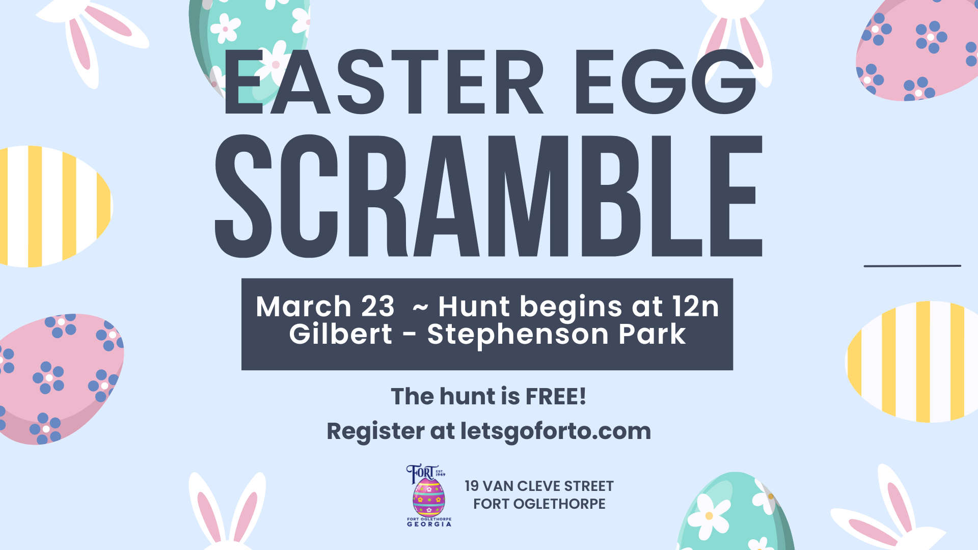 Easter Egg Scramble — Let's Go Fort O