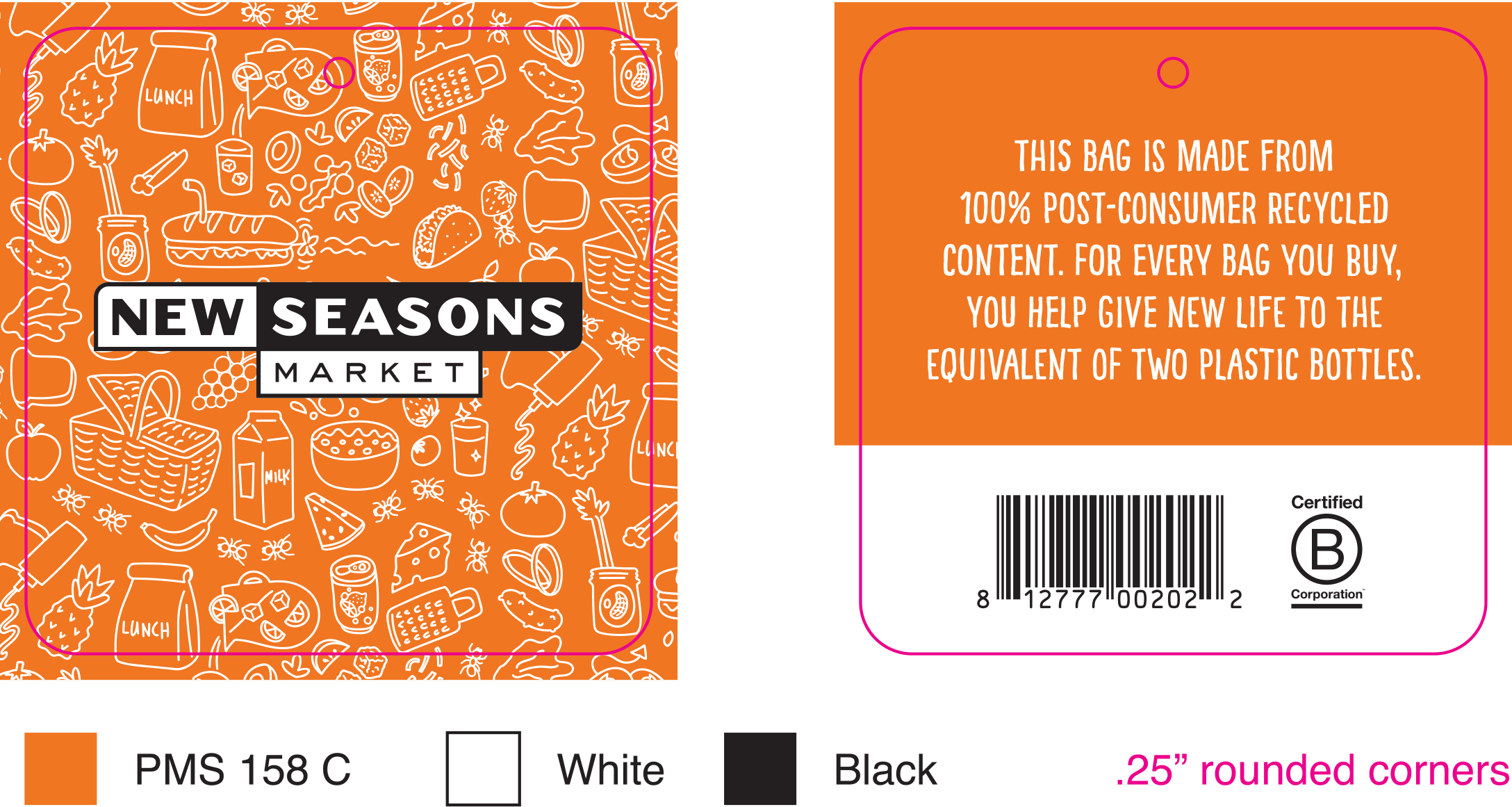 Custom rPET Bags — Envi Reusable Bags