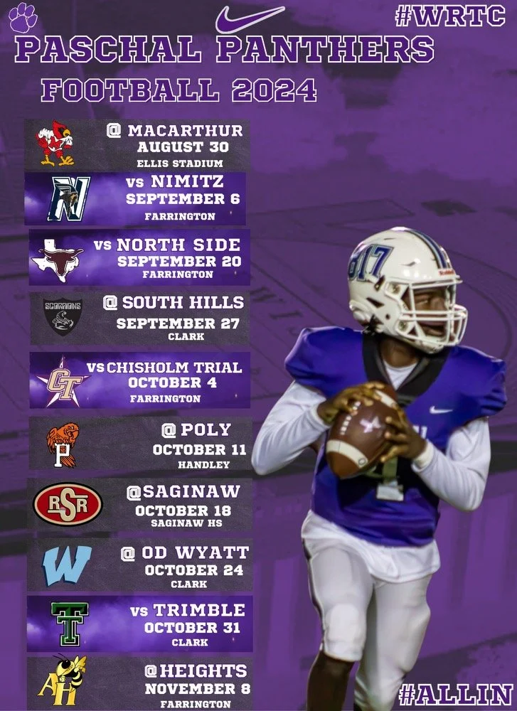 Schedule & Roster — Paschal Football Club