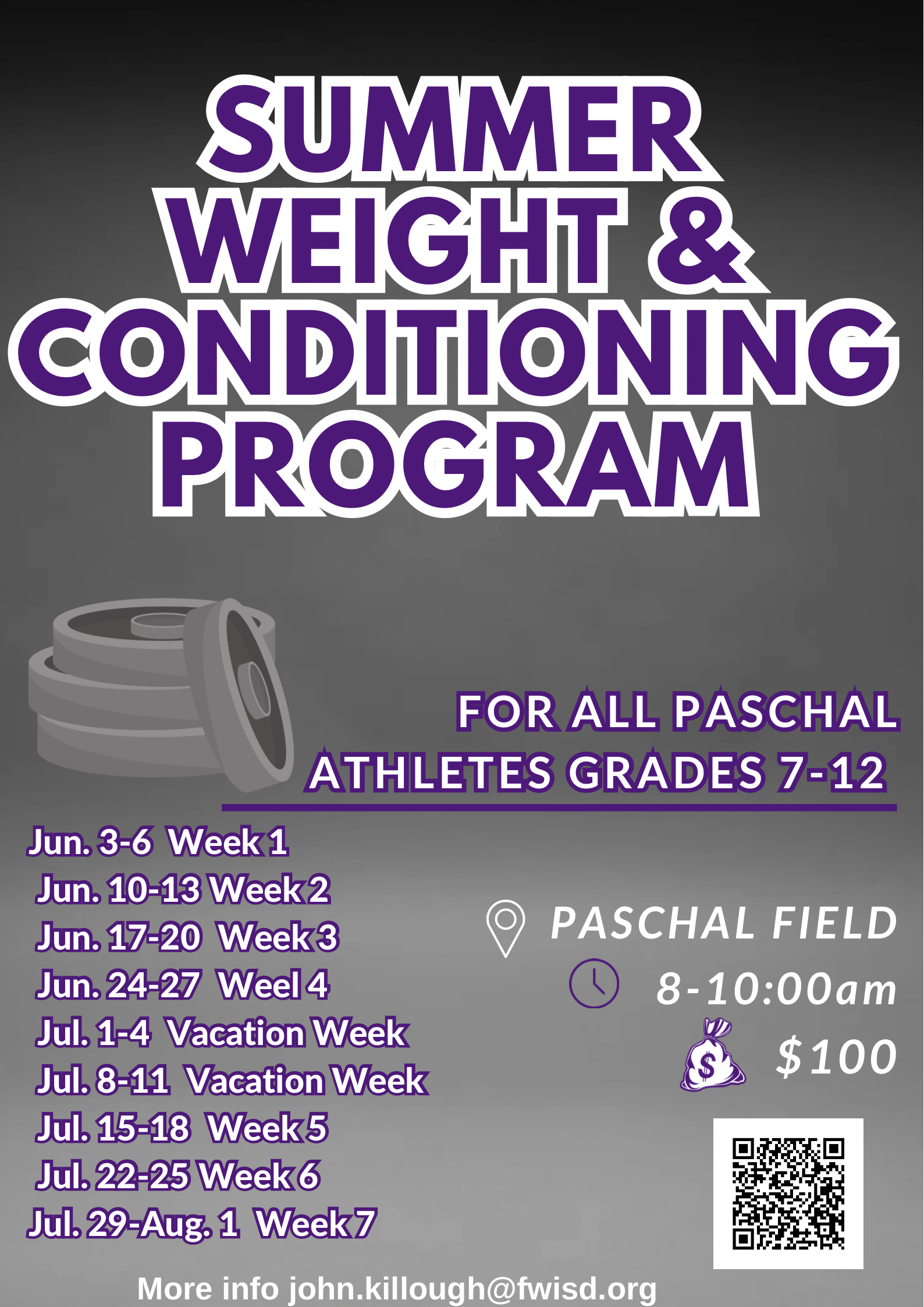 Calendar of Events — Paschal Football Club
