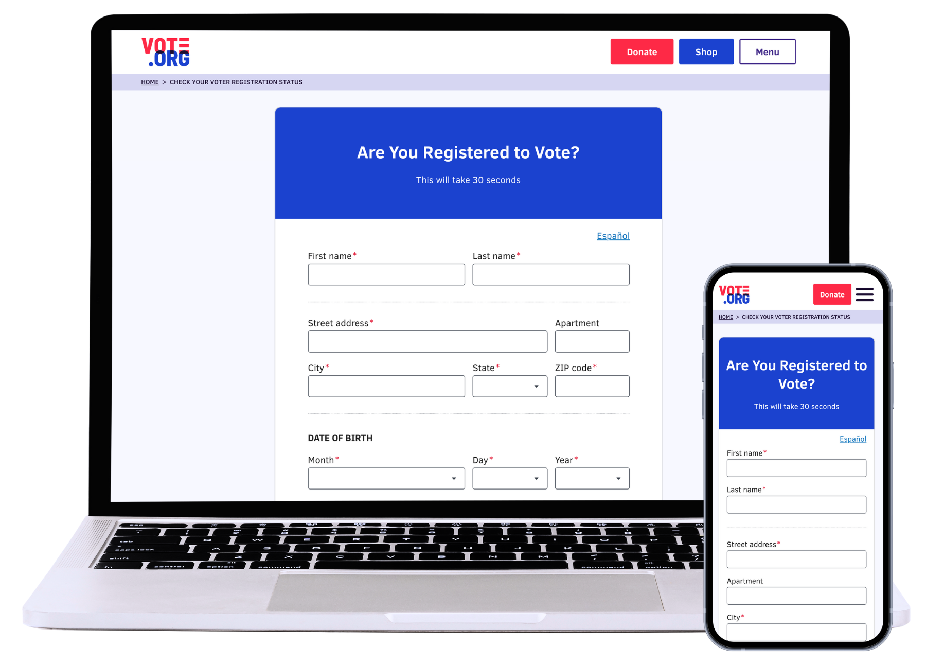 TOOLS — Vote.org+ Tools