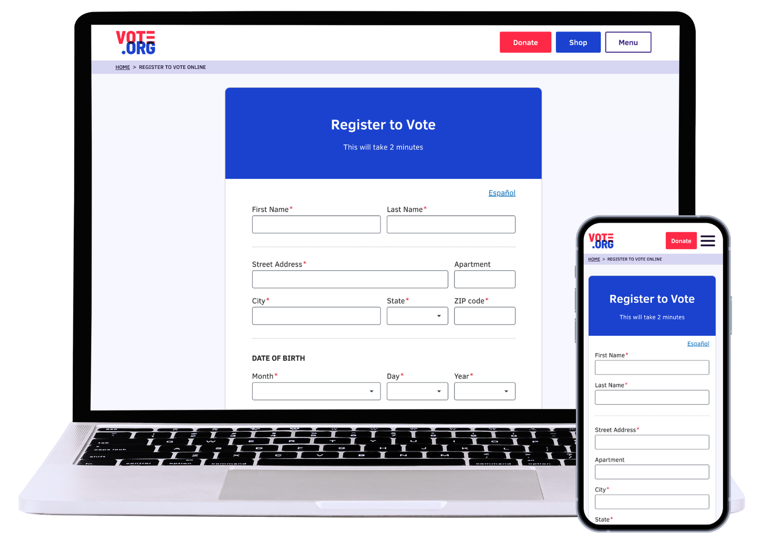 TOOLS — Vote.org+ Tools