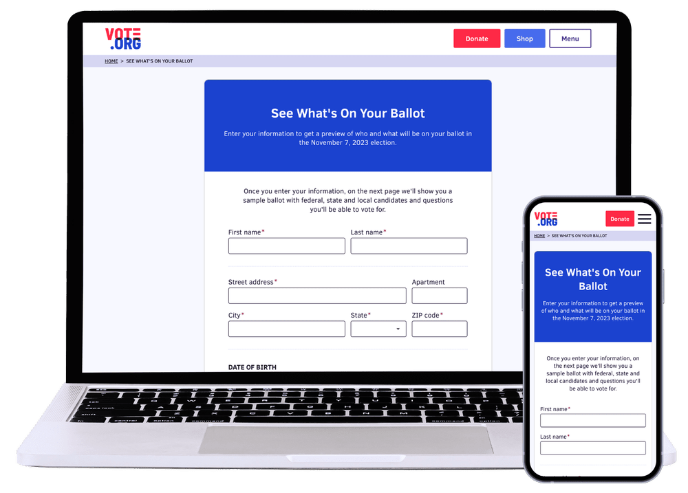 TOOLS — Vote.org+ Tools