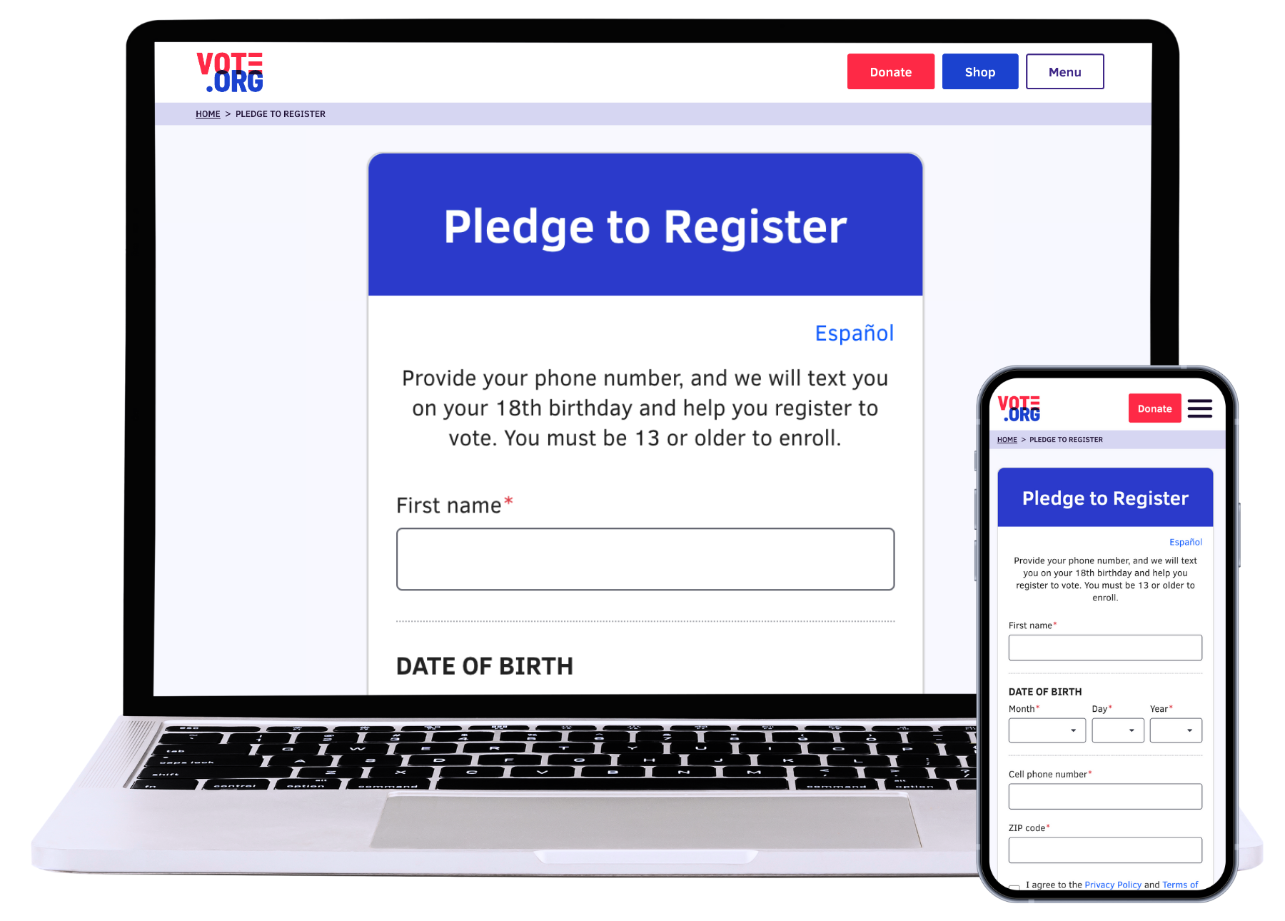 TOOLS — Vote.org+ Tools
