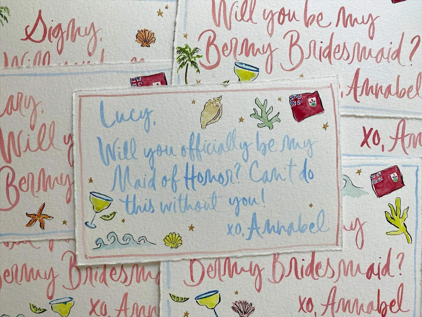 Laura Lines Calligraphy