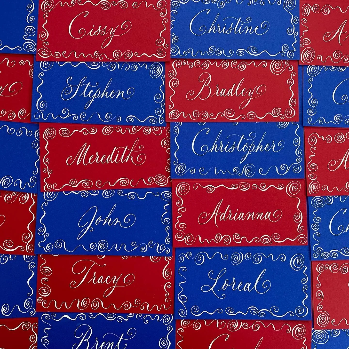 Laura Lines Calligraphy