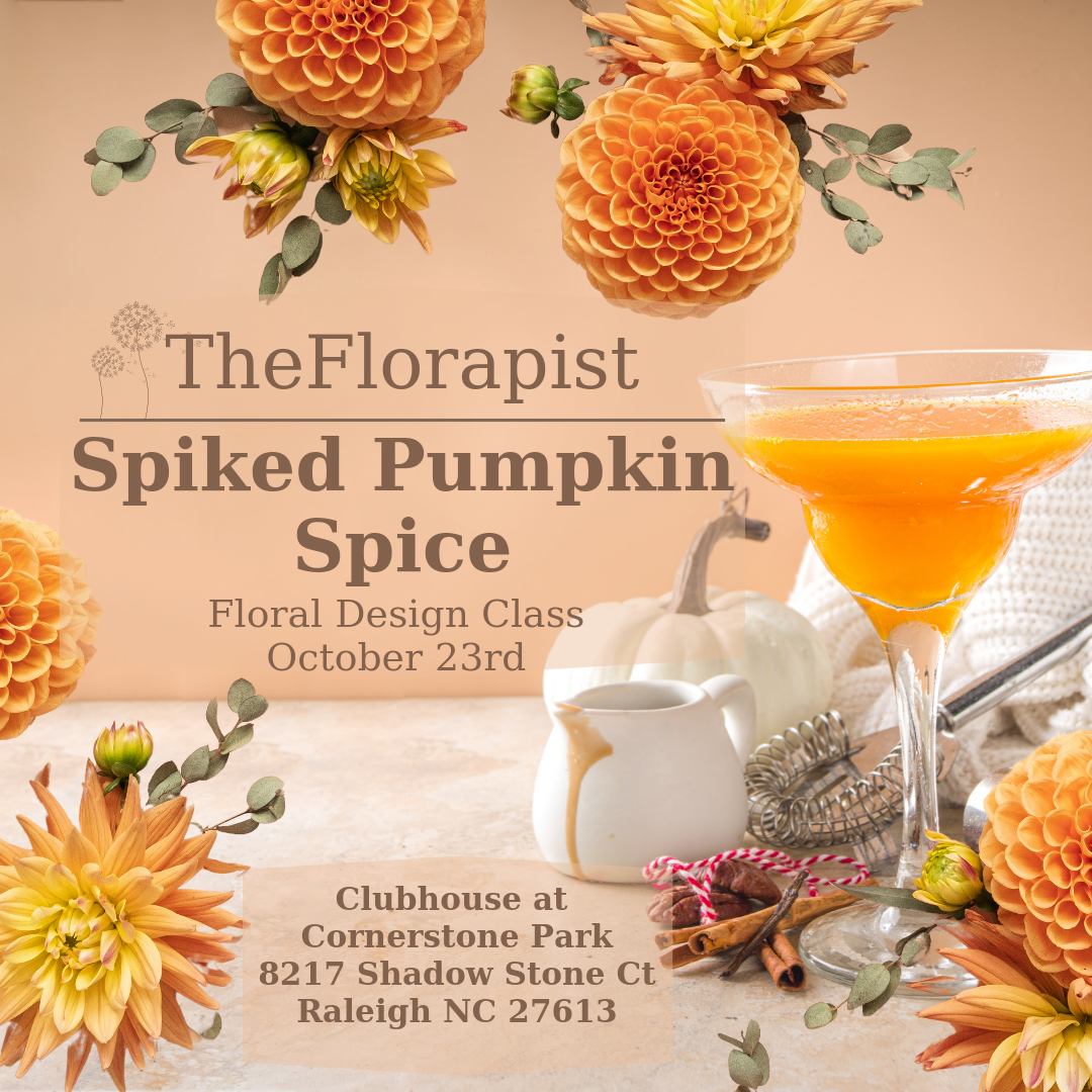 The Florapist Raleigh Floral arrangements | wedding flowers | Raleigh floral design classes