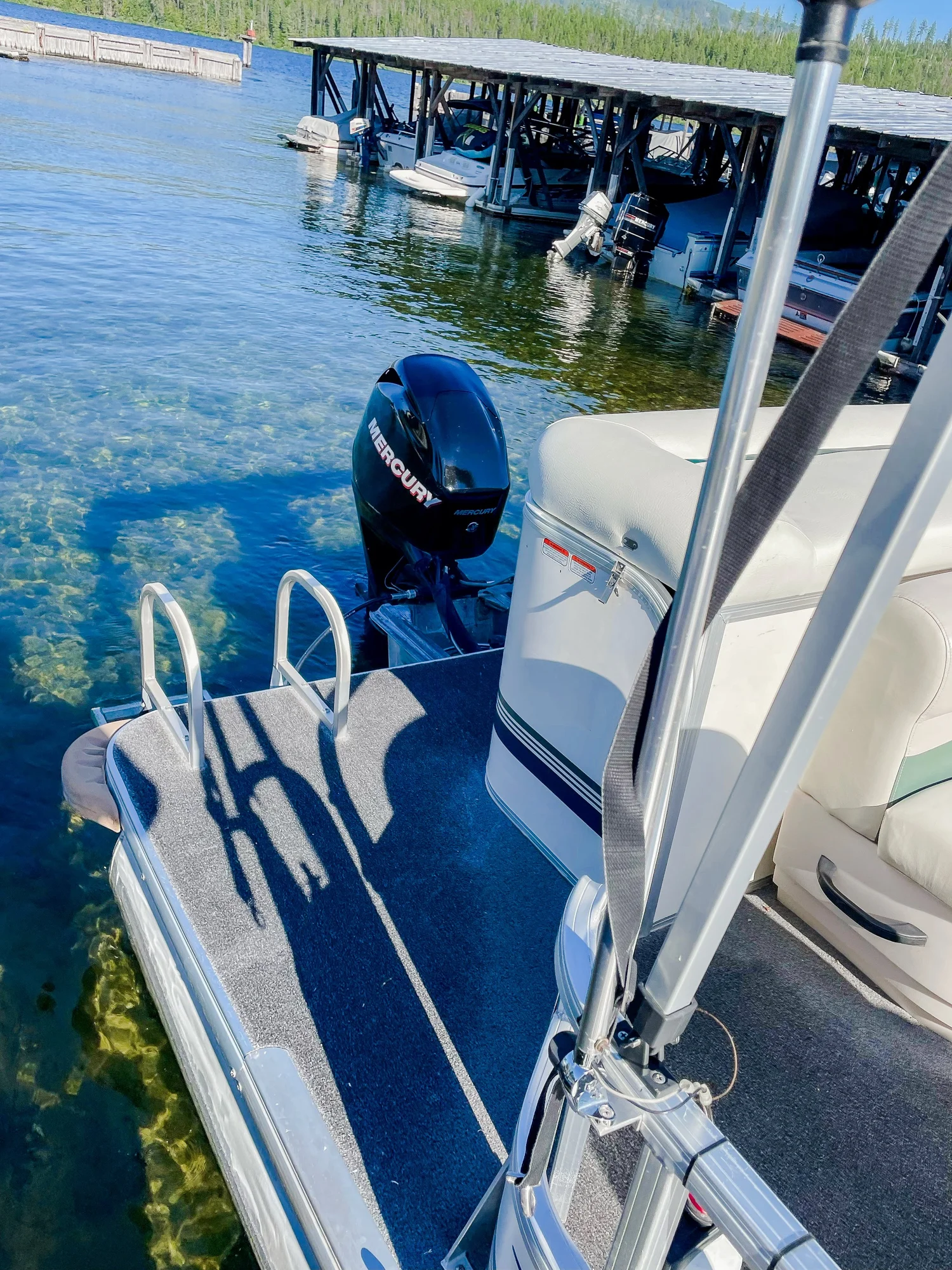 Pontoon Boat — The Narrow's Marina & Resort
