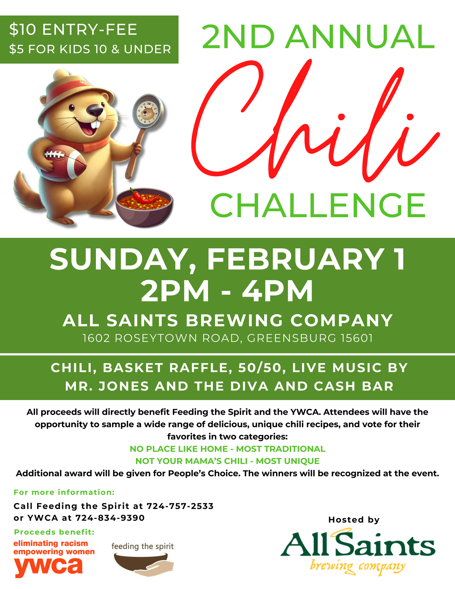 2nd Annual Chili Challenge — YWCA Westmoreland County | Technology ...
