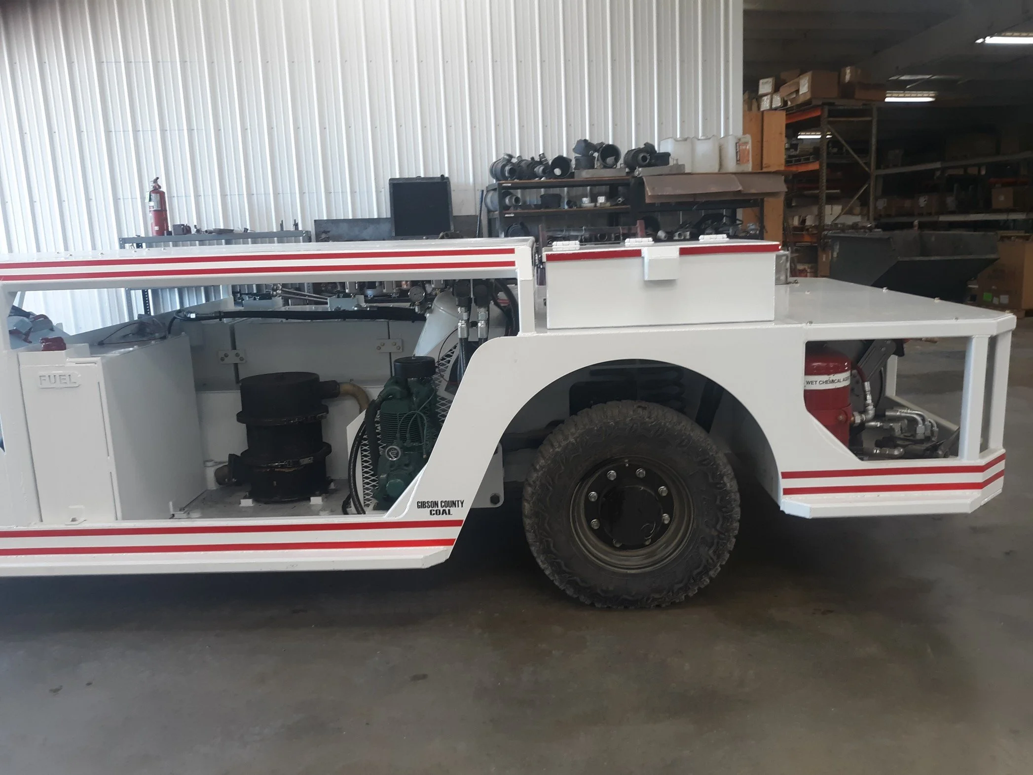 Under Ground Maintenance Truck — Shaw Heavy Equipment Repair, INC