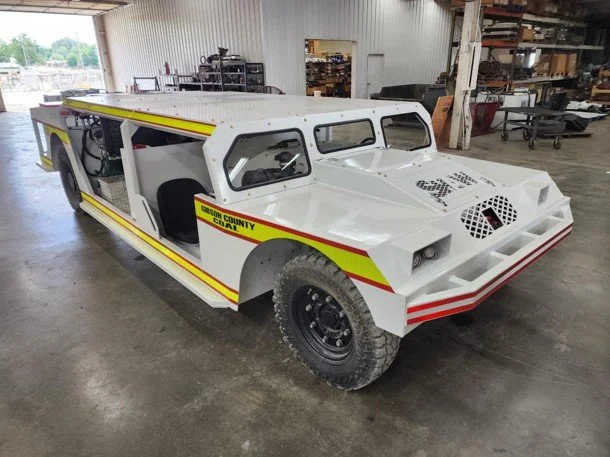 Under Ground Maintenance Truck — Shaw Heavy Equipment Repair, INC