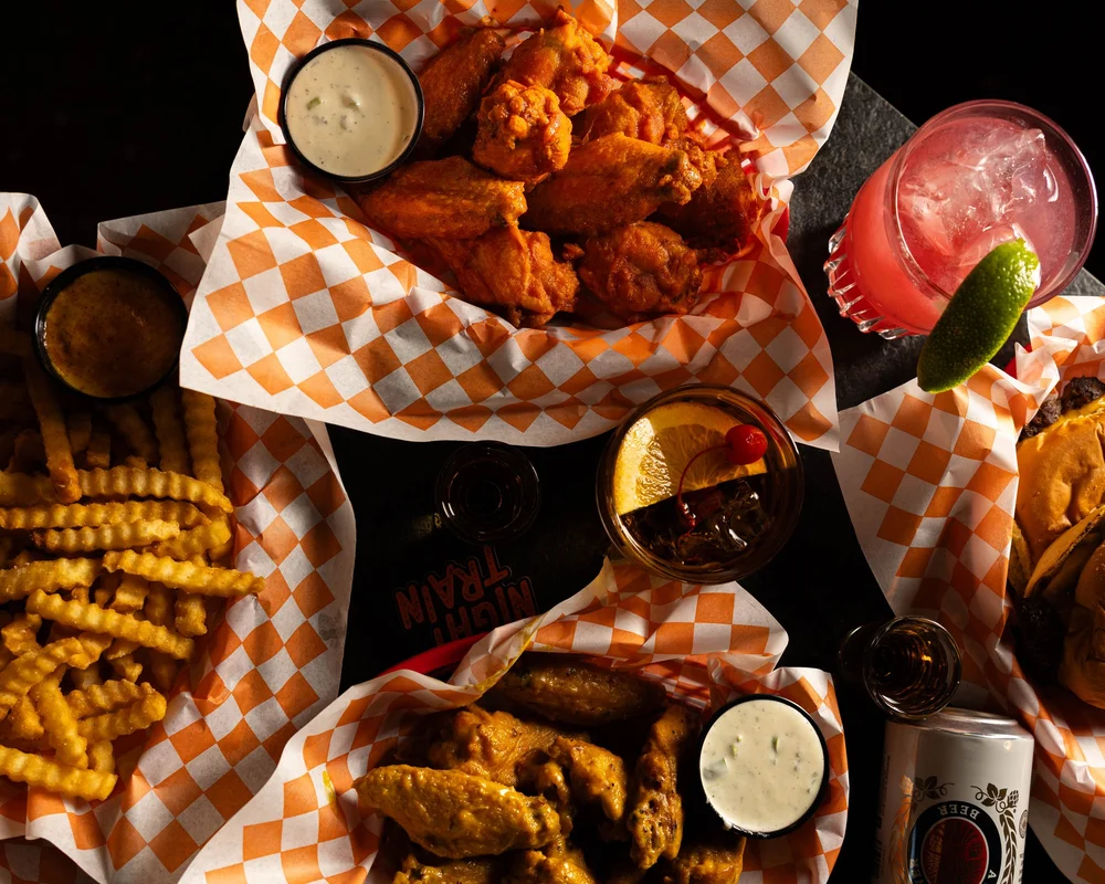 Food & Drink Menu — Night Train