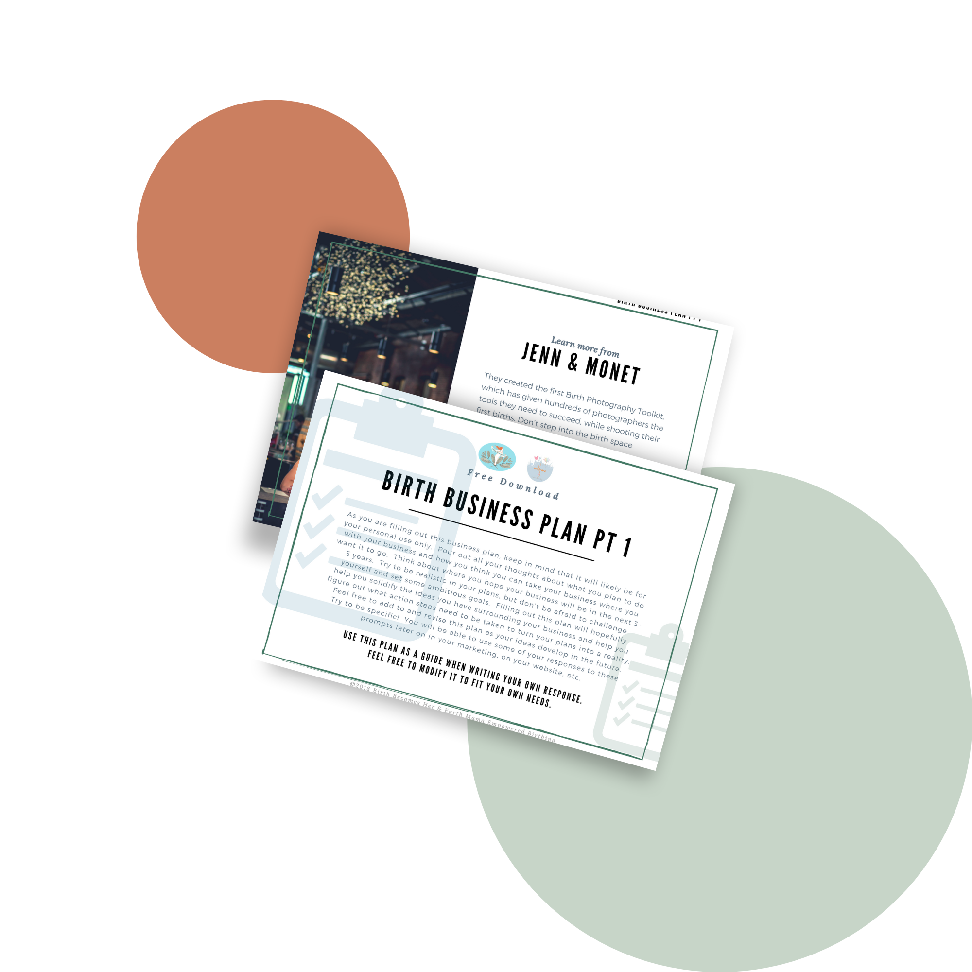 Business Plan Checklist Birth Becomes You