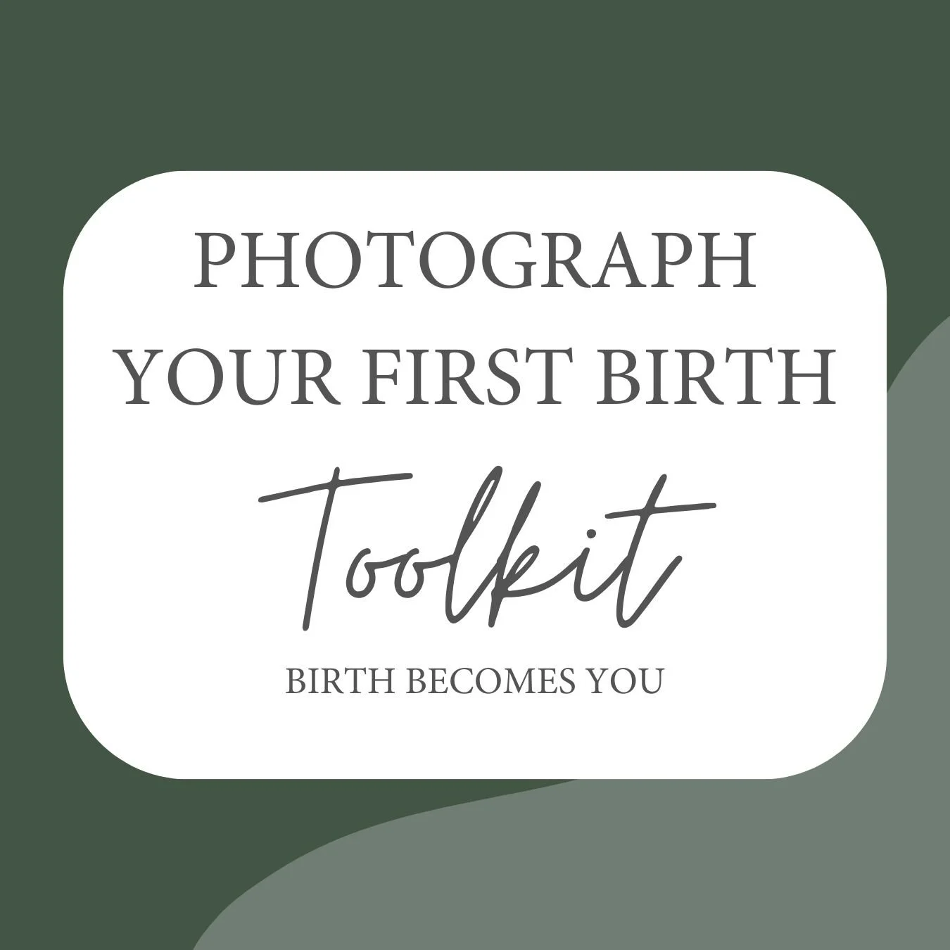 Birth Video Toolkit — Birth Becomes You