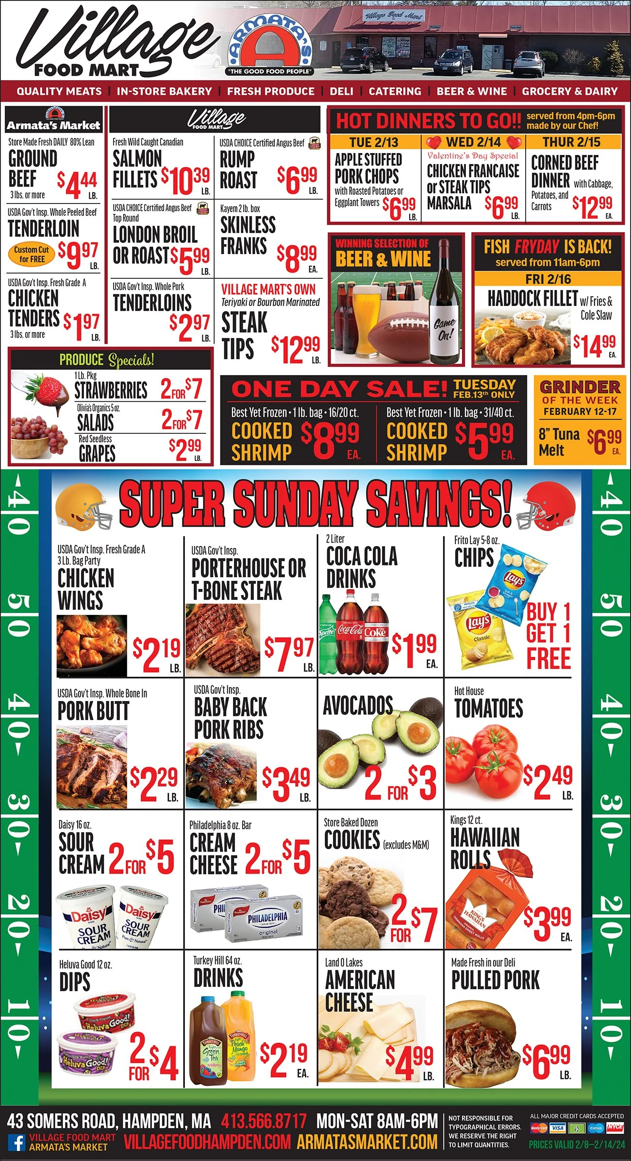 Weekly Sales — Village Food Mart