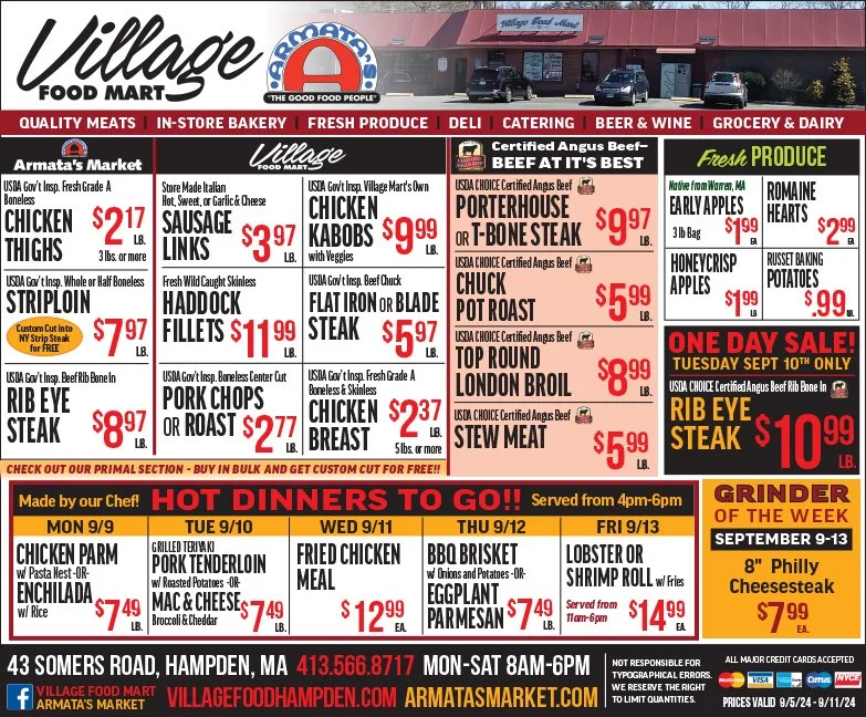 Weekly Sales — Village Food Mart
