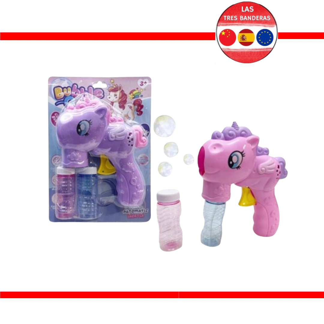 PISTOLA POMPAS DINOSAURIO — Tres Banderas