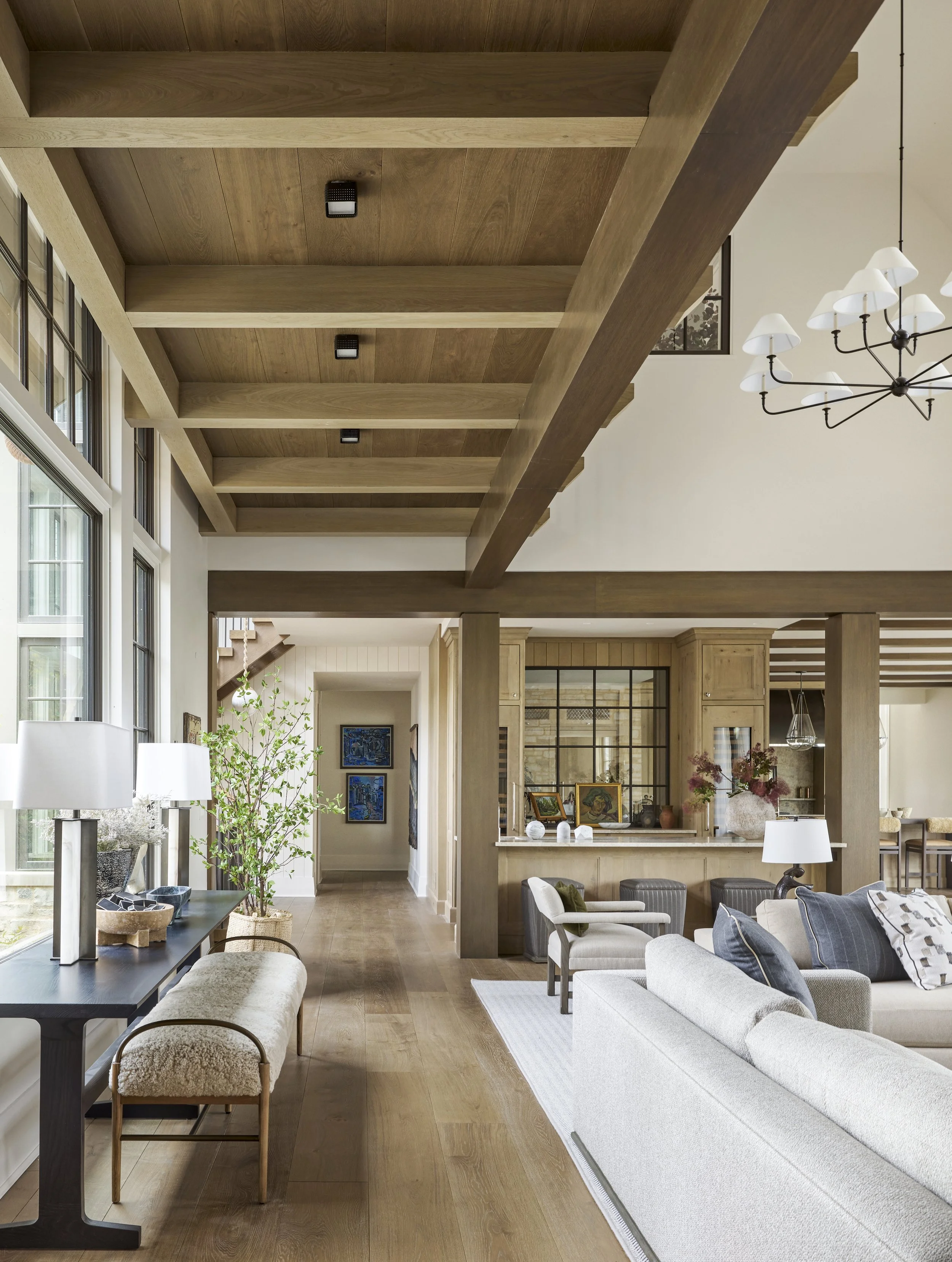 Breathtaking Lake Geneva Lake House | Elizabeth Krueger Design