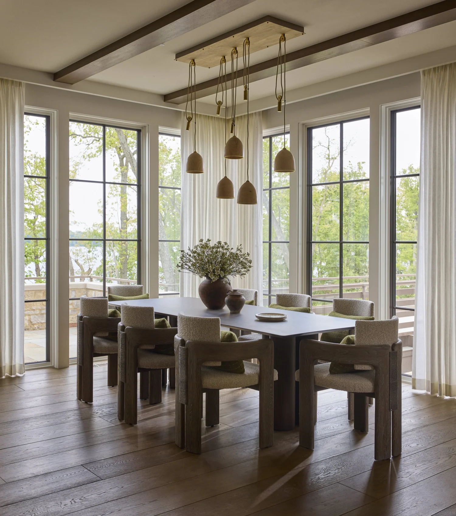 Breathtaking Lake Geneva Lake House | Elizabeth Krueger Design